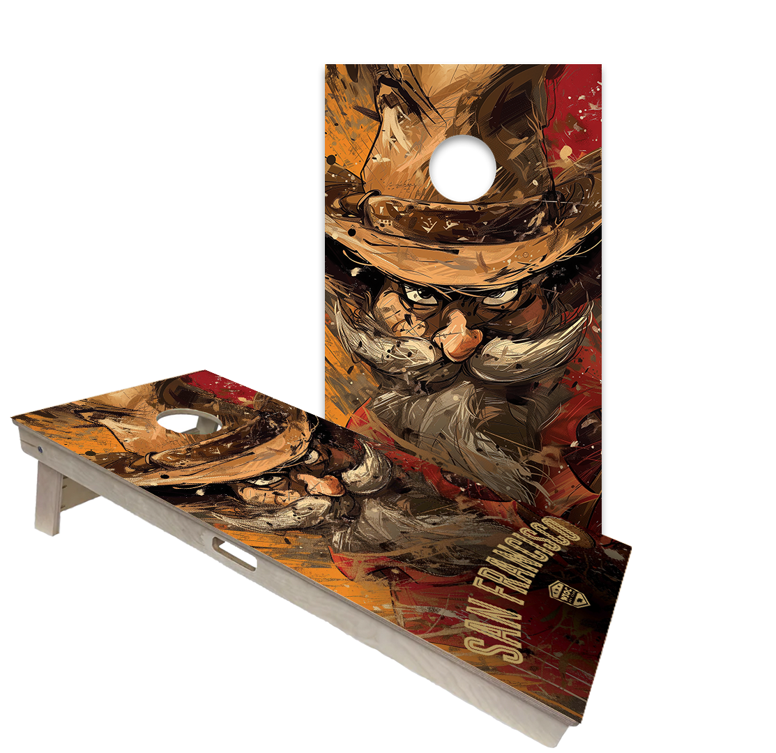 World Series of Cornhole Official 2' x 4' Professional Cornhole Board