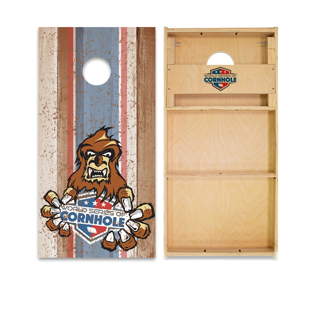 World Series of Cornhole Official 2' x 4' Professional Cornhole Board ...