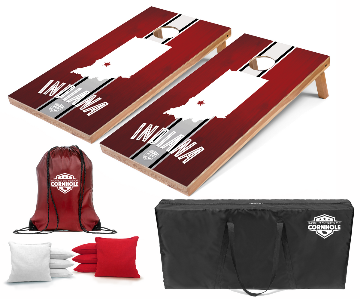World Series of Cornhole Recreational Cornhole Set - Indiana Hoosiers ...