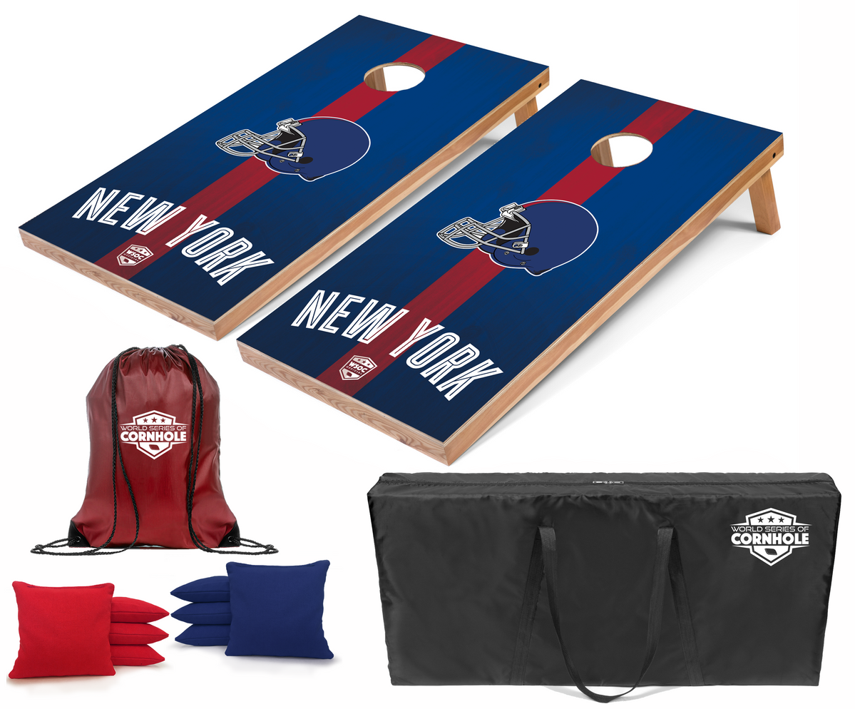 World Series of Cornhole Recreational Cornhole Set - New York Giants B
