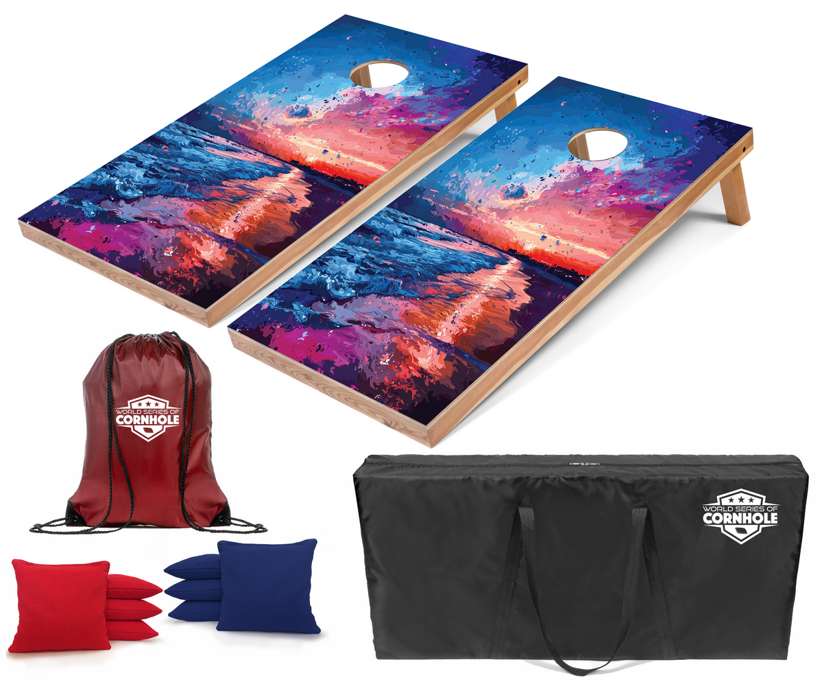 World Series of Cornhole Recreational Cornhole Set - Gulf Shores Natio